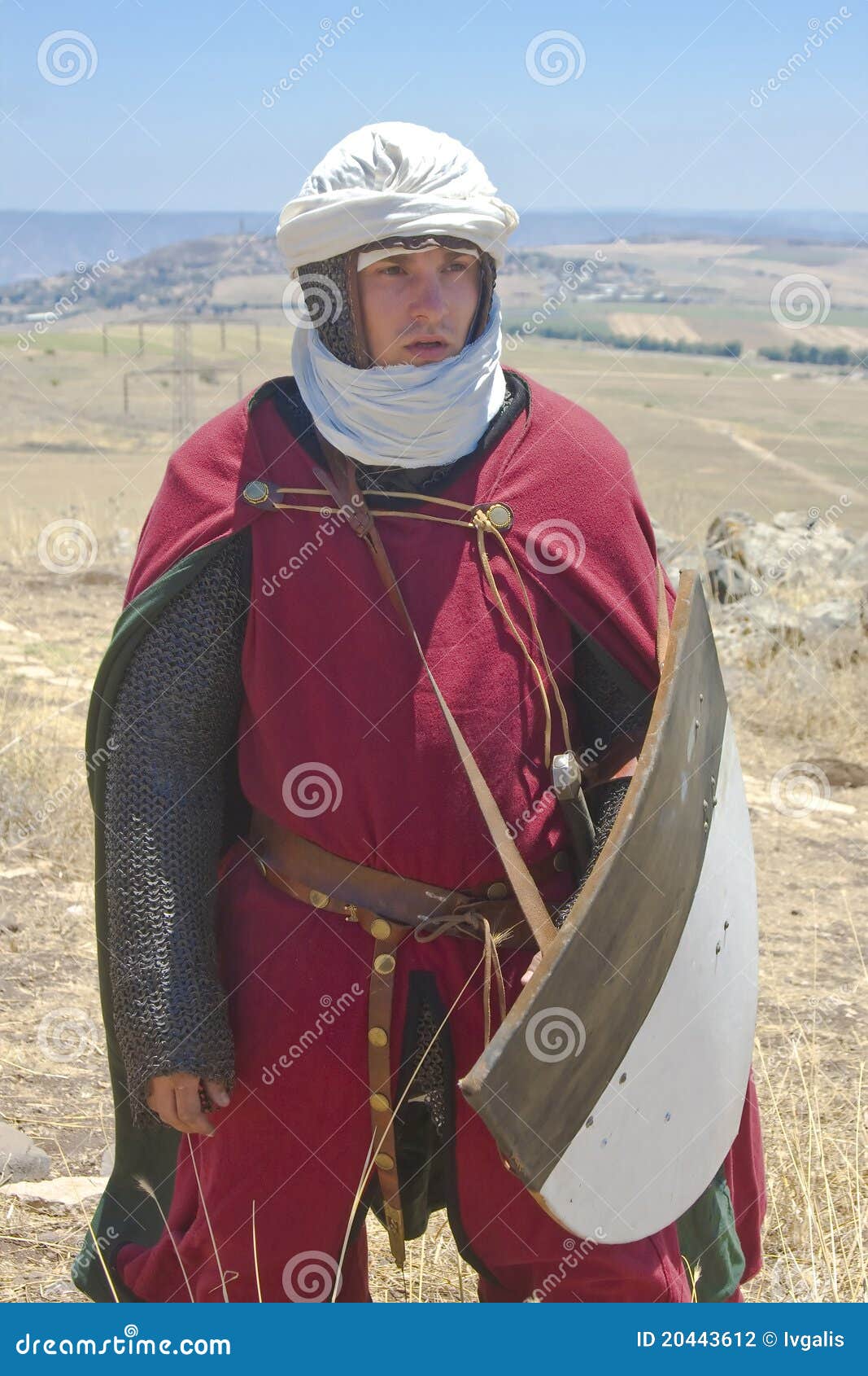 Young Man Clad As a Crusader Editorial Photography - Image of hittim ...