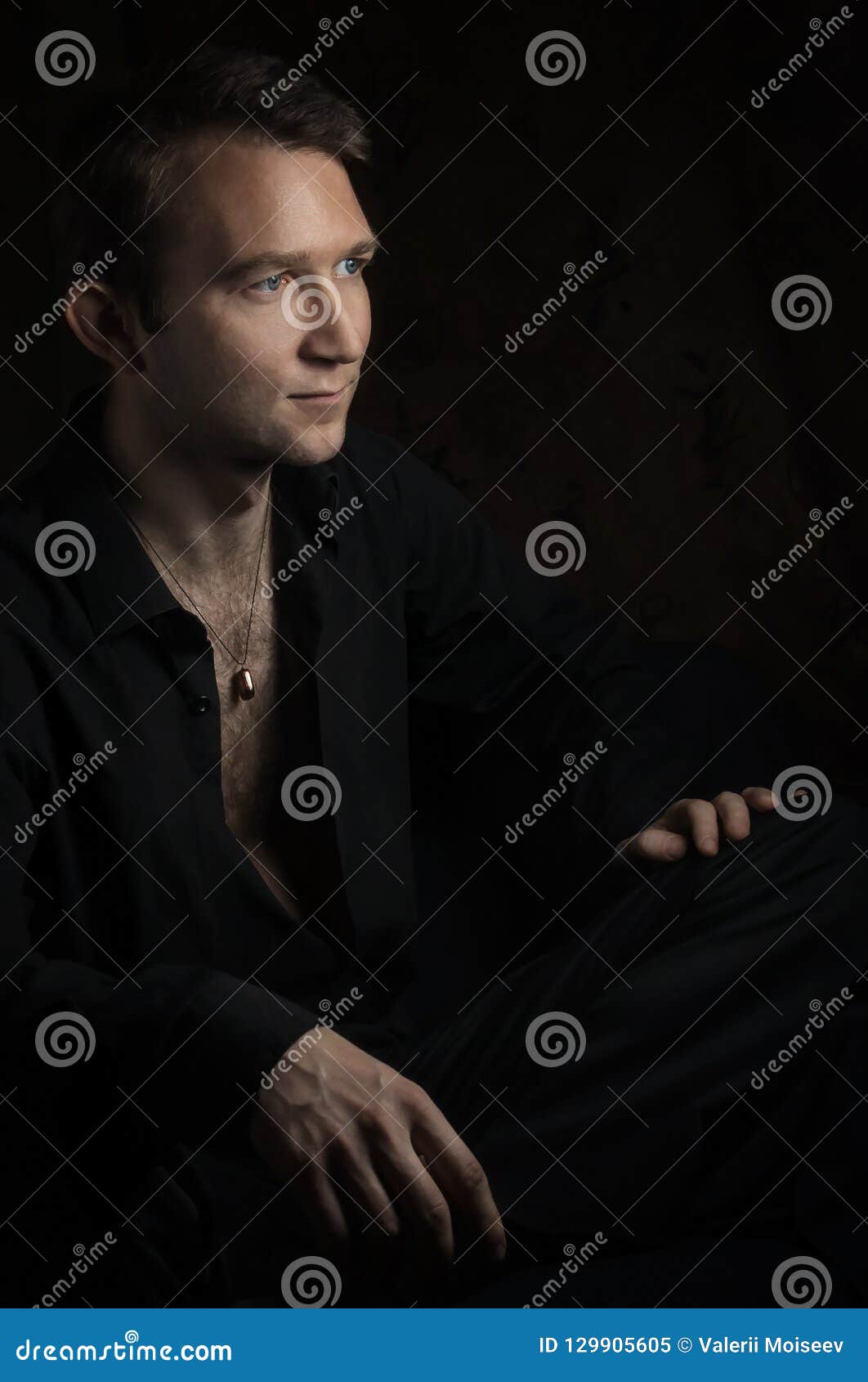 Young Man Close Up Portrait, on Black Background Stock Image - Image of ... Young Man Close Up Portrait, on Black Background Stock Image - Image of ...
