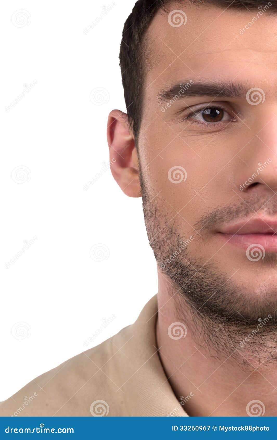 Young man. stock image. Image of vertical, closeup, 2025 - 33260967