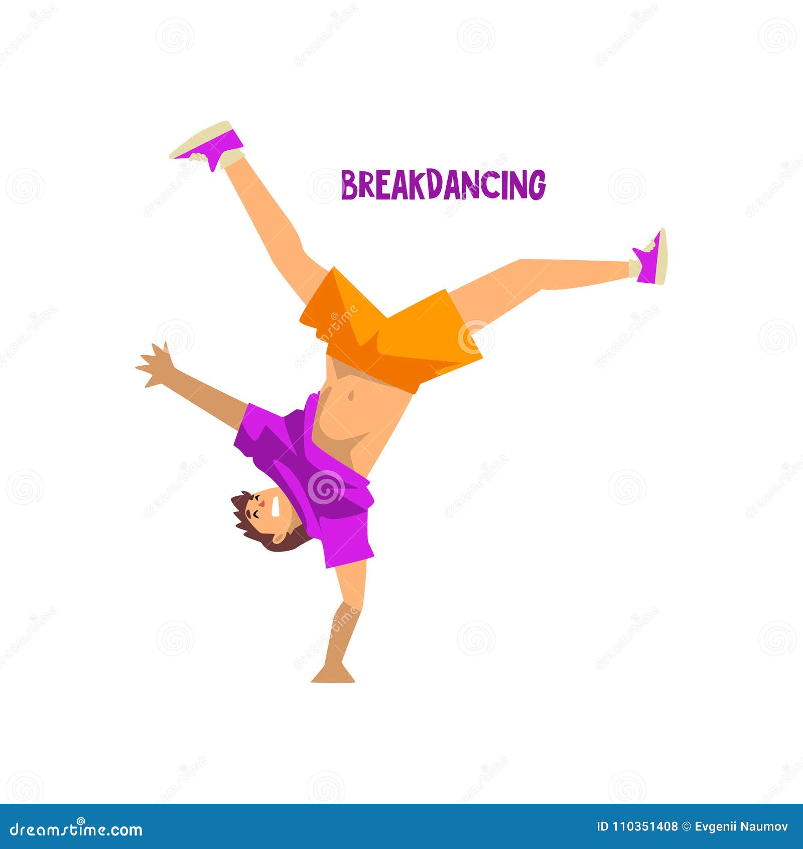 Breakdance Dancer Stands On A Pedestal, Symbolizing Their Hard-won ...