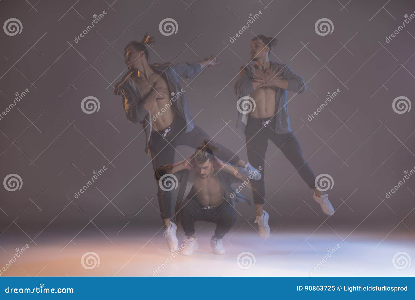 Young man dancing stock image. Image of young, masculine - 90863725