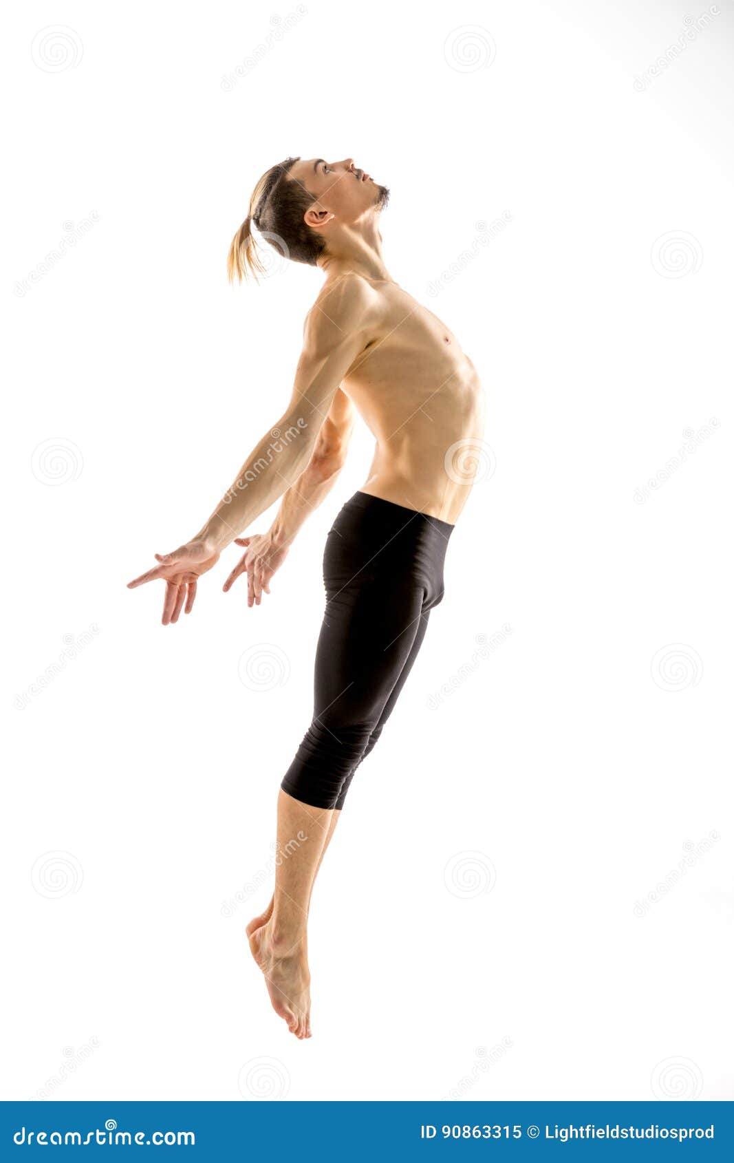 Young man dancing stock image. Image of action, modern - 90863315