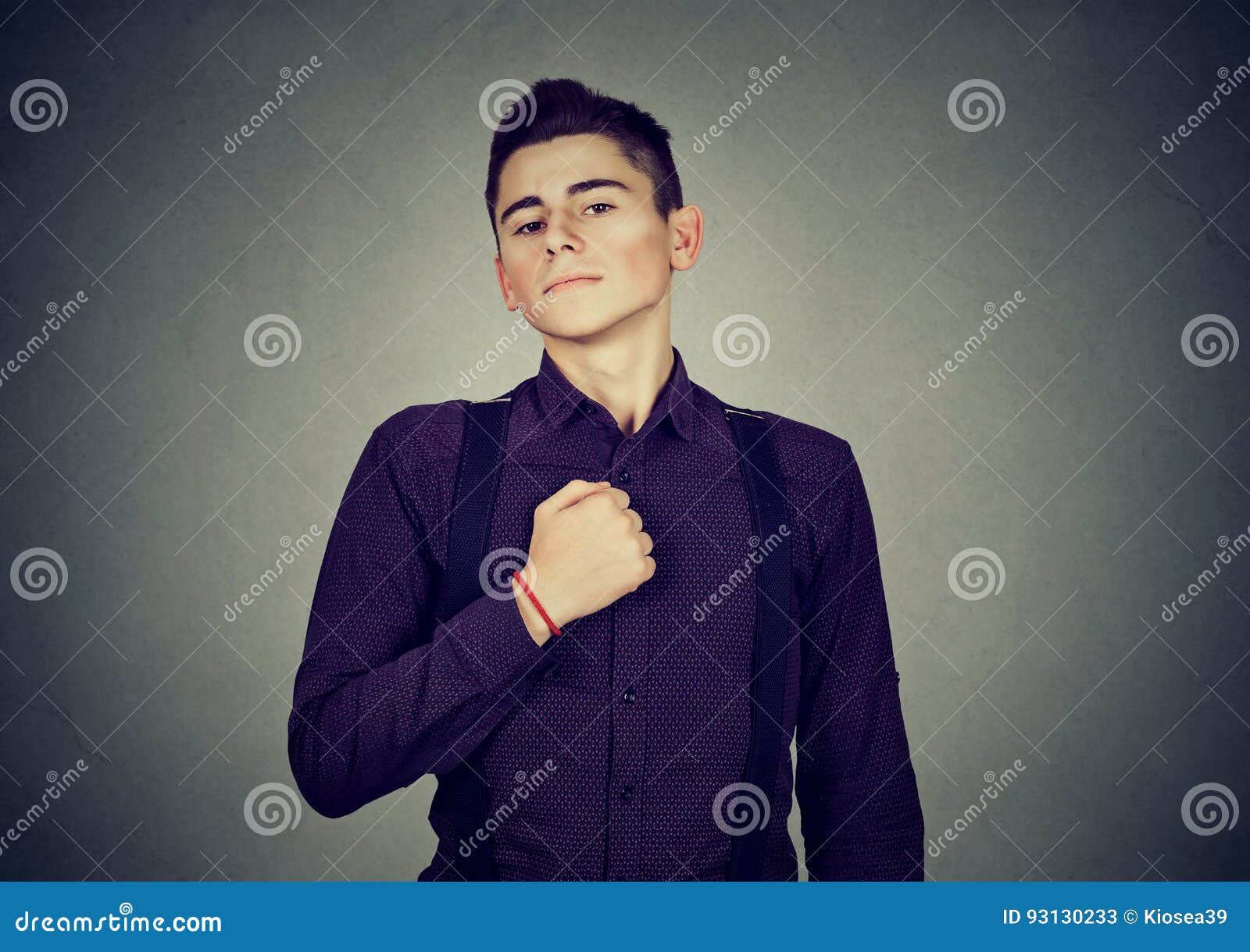 Young Man Determined for a Change Stock Image - Image of business ...
