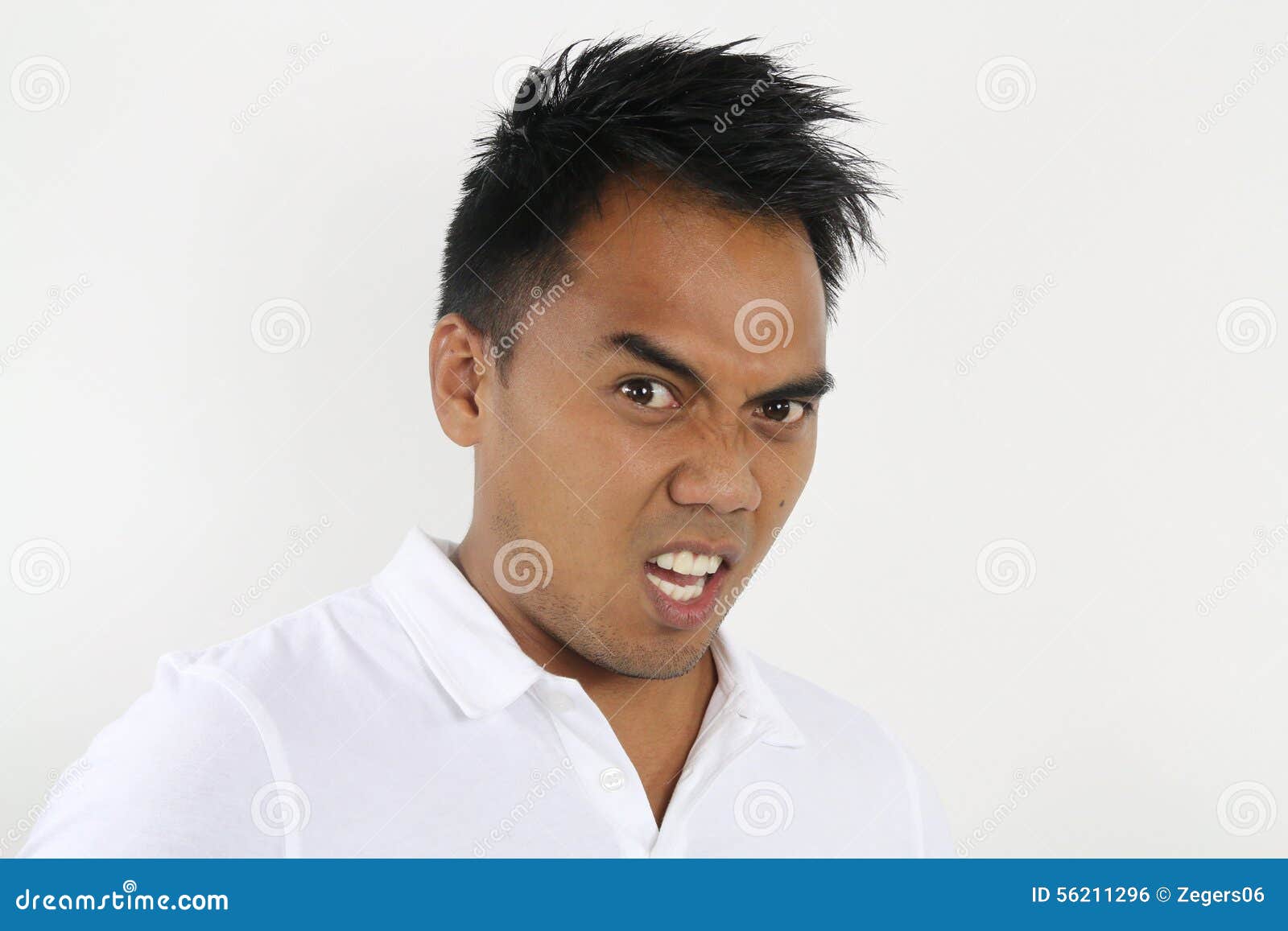 Young man disgusted stock photo. Image of portrait, reject - 56211296