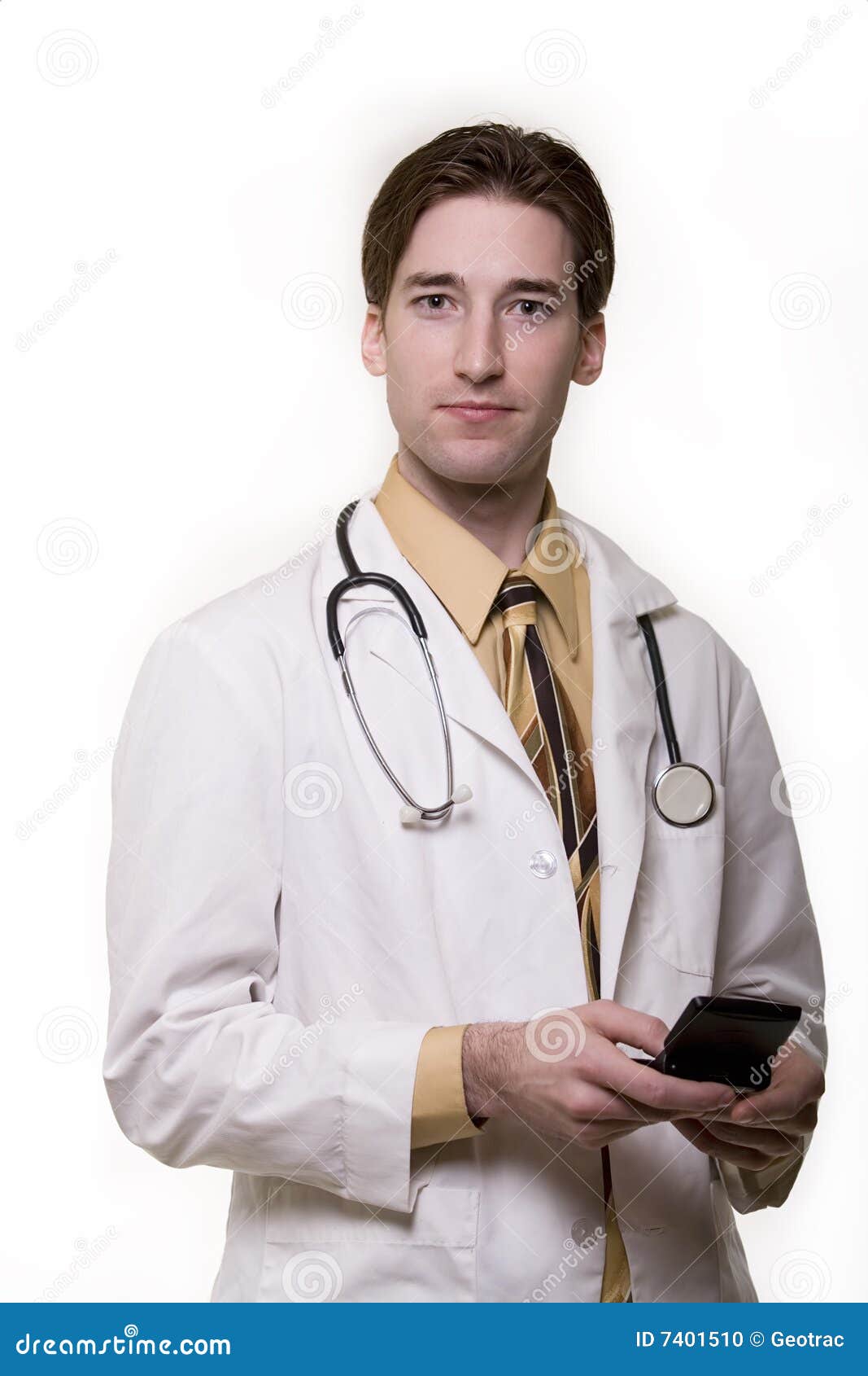 Young man doctor stock photo. Image of concept, career - 7401510