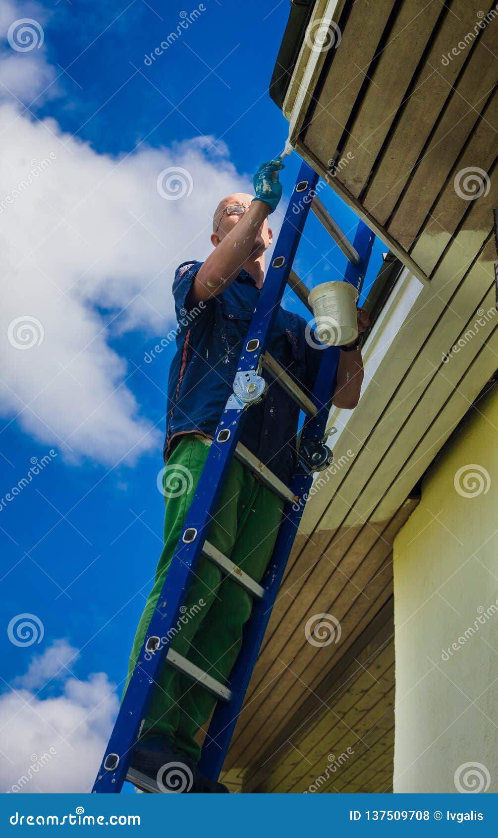 Young Man Doing House Repairs Stock Photo - Image of repairs, adult ...
