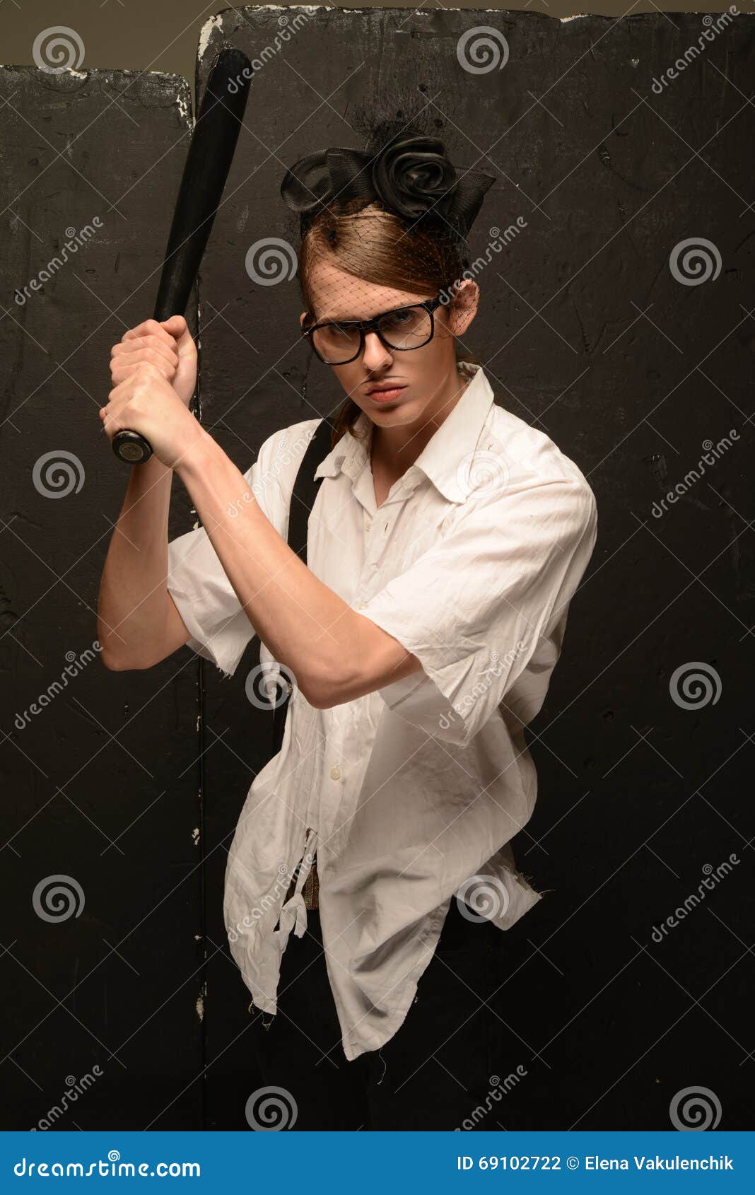 Young Man at Dramatic Image Stock Photo - Image of dark, frame: 69102722