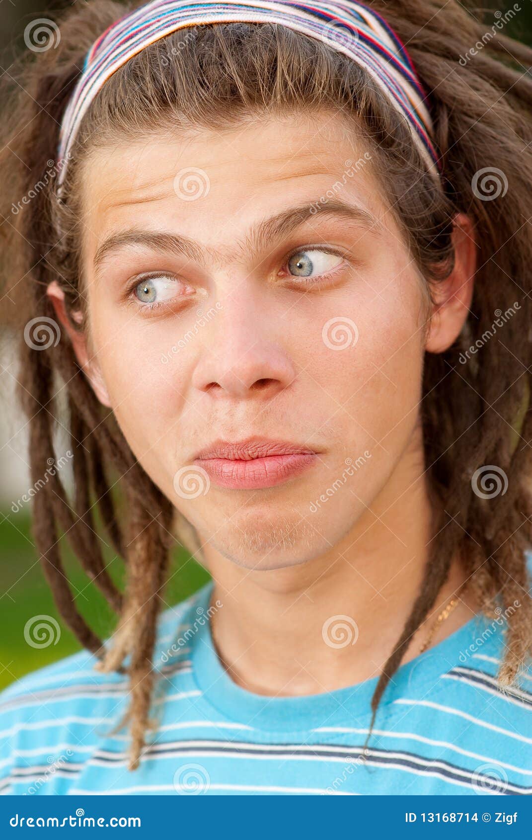 Young man with dreadlocks stock photo. Image of hand - 13168714