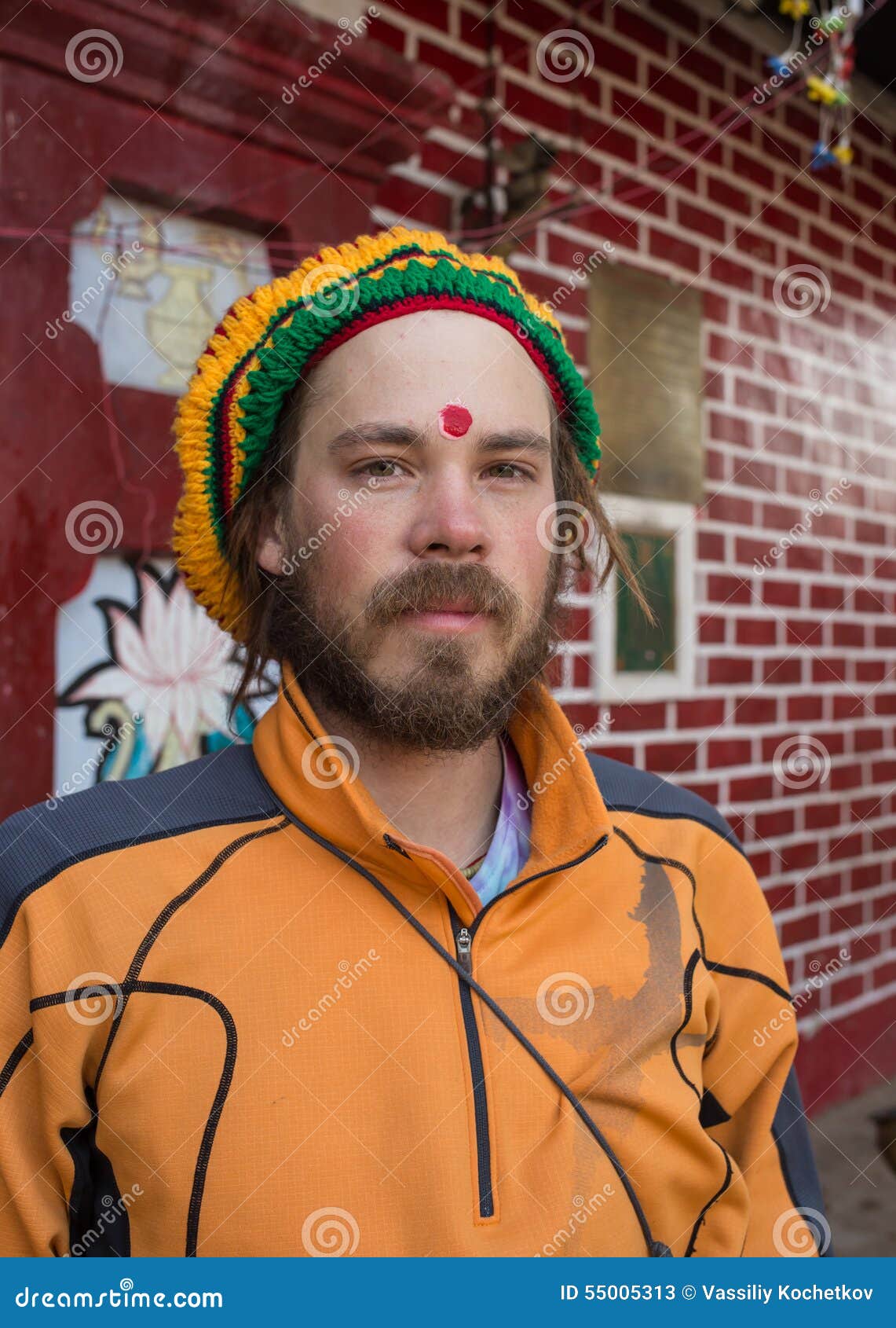 Young man with dreadlocks stock image. Image of people - 55005313