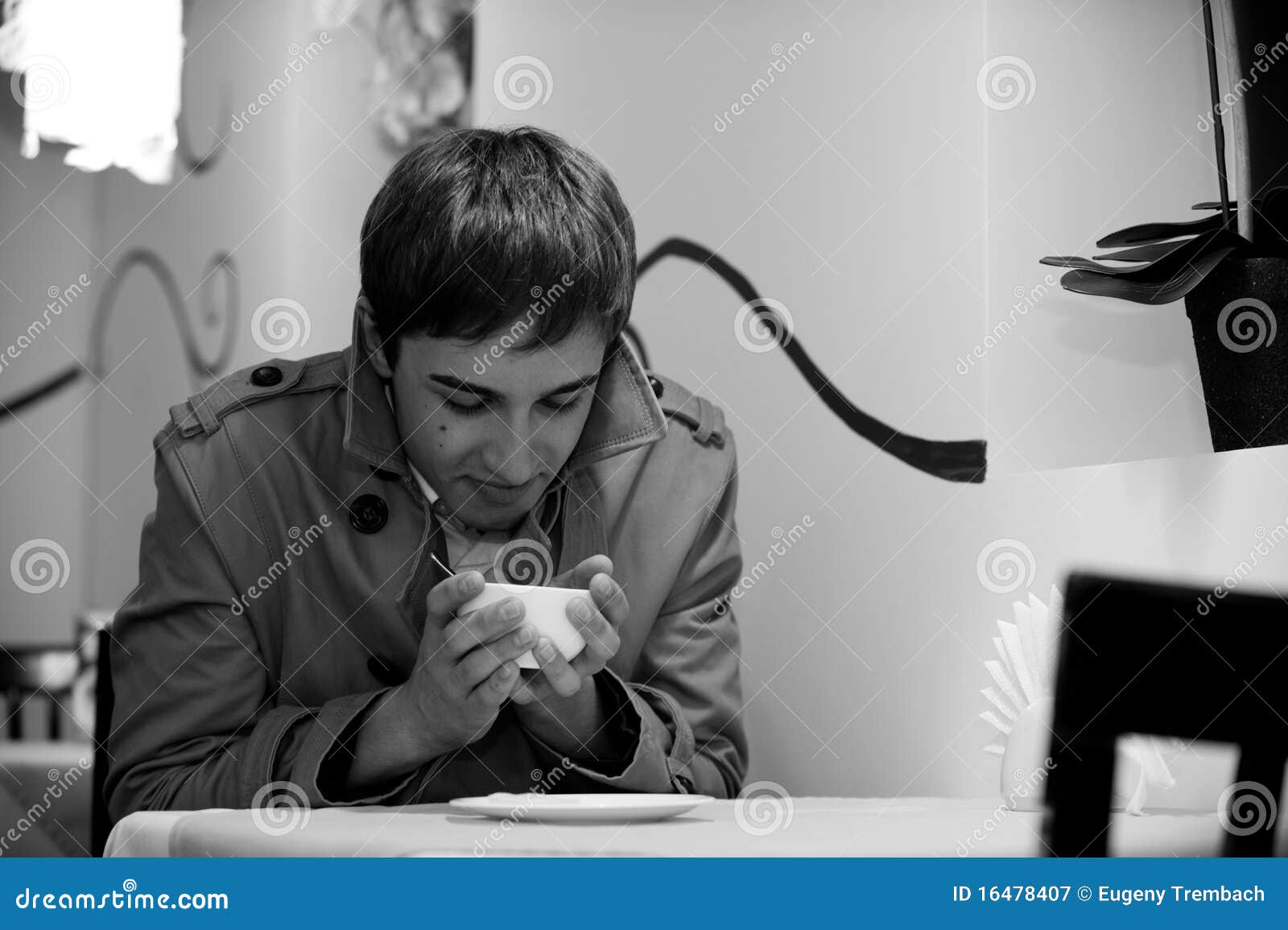 Young Man Drinking tea stock image. Image of light, person - 16478407 Young Man Drinking tea stock image. Image of light, person - 16478407