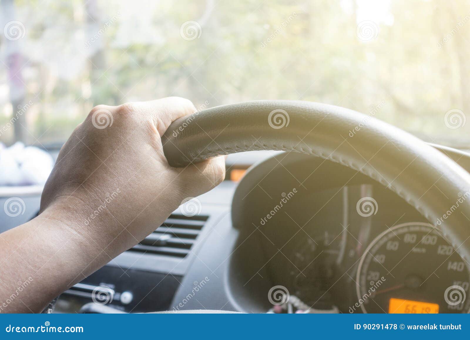 Young man driving car stock photo. Image of modern, young - 90291478
