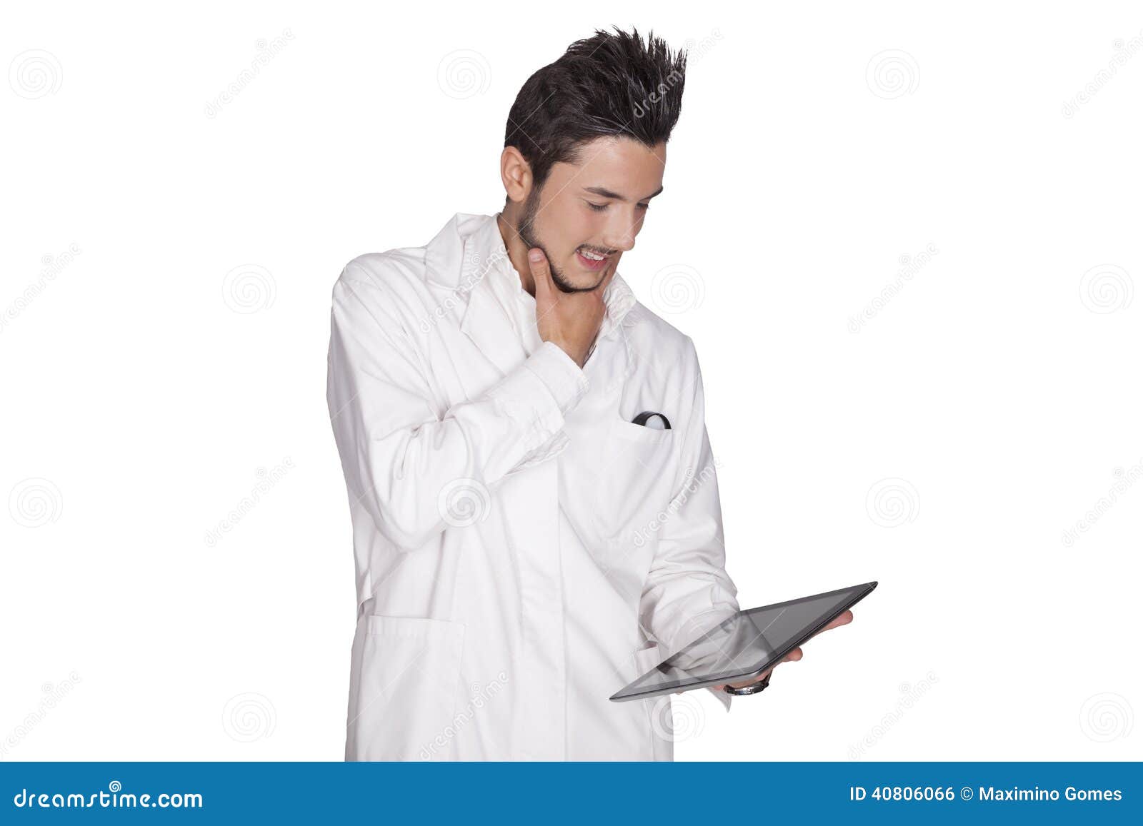 Young Man Electronic Technical Stock Photo - Image of repair, computer ...
