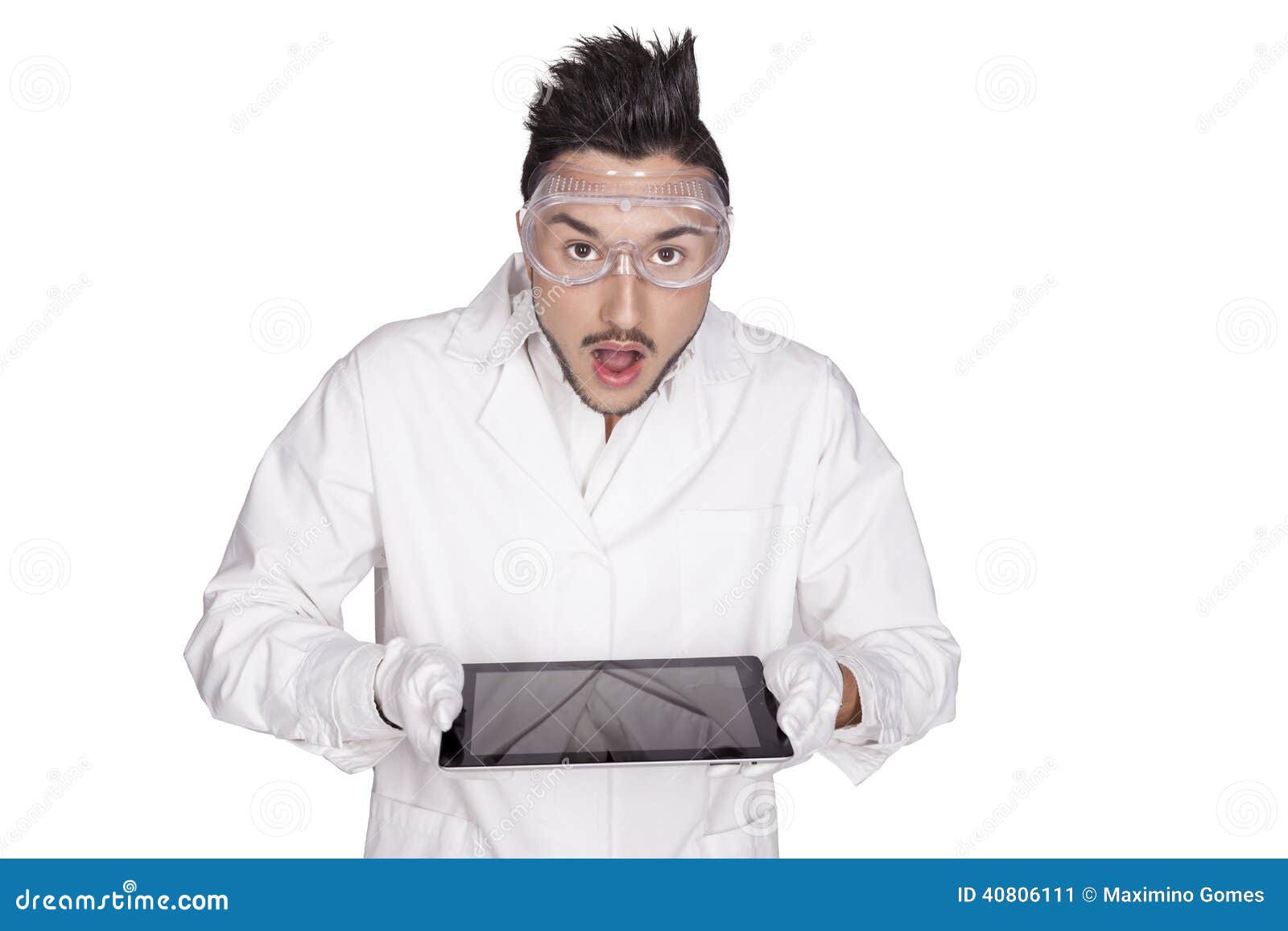 Young Man Electronic Technical Stock Image - Image of people, industry ...