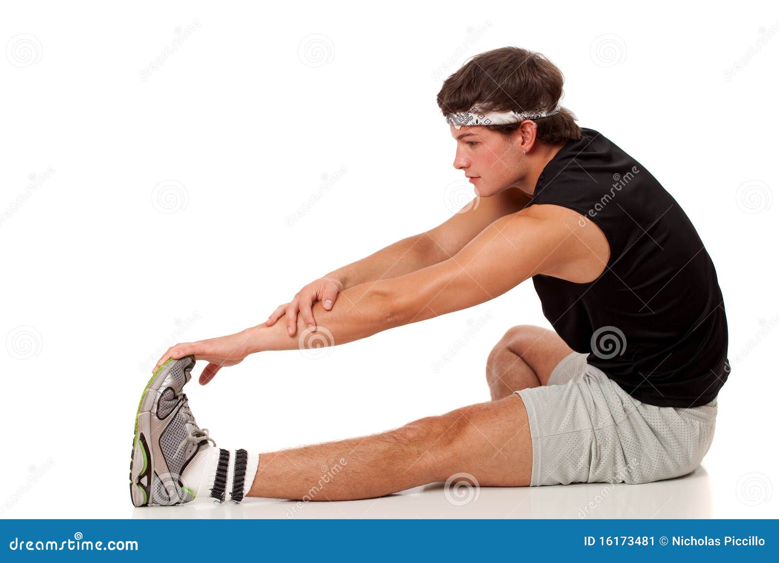 Young Man Exercising stock image. Image of young, exercise - 16173481