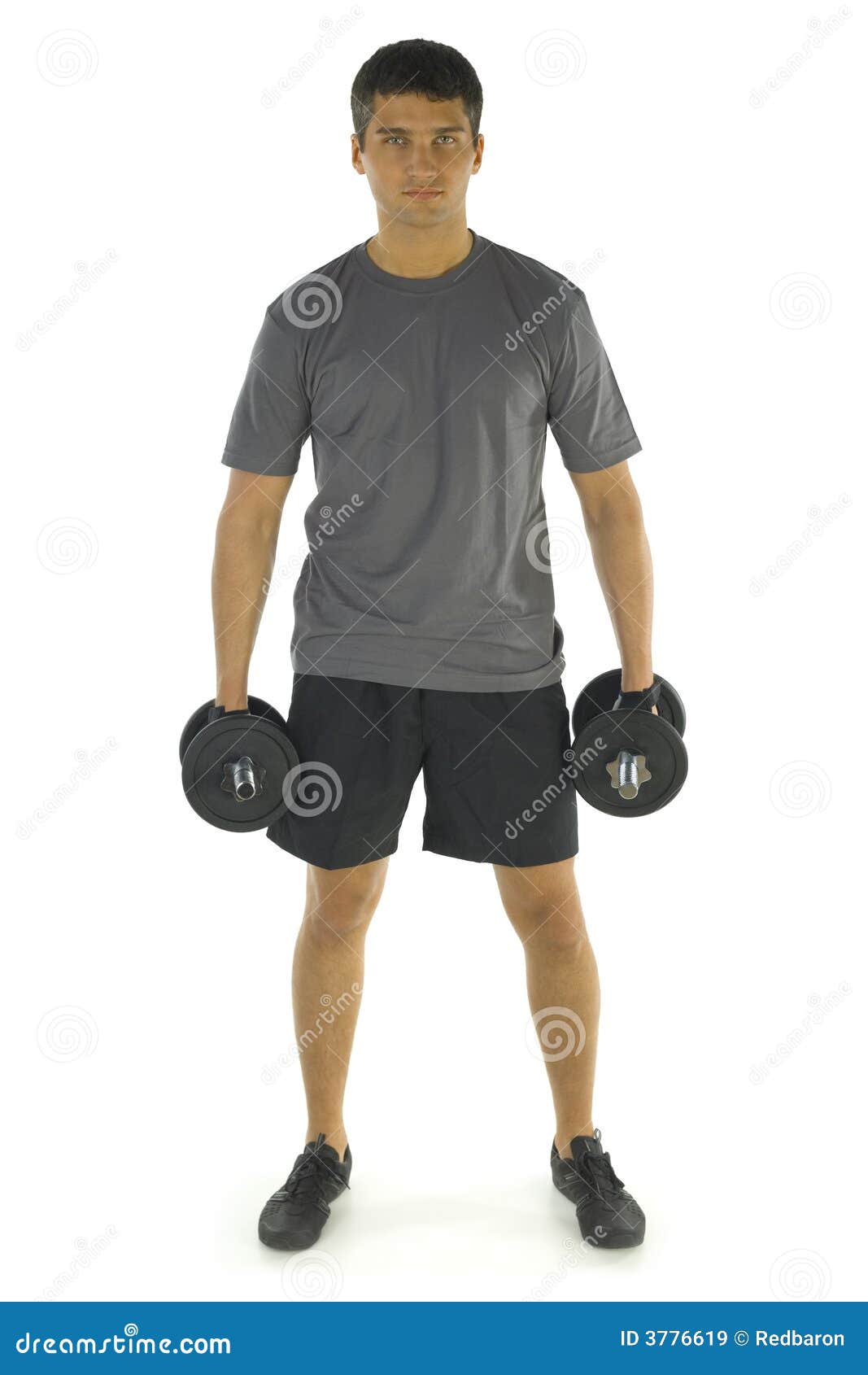 Young Man during Exercising Stock Image - Image of practise, bodybuild ...