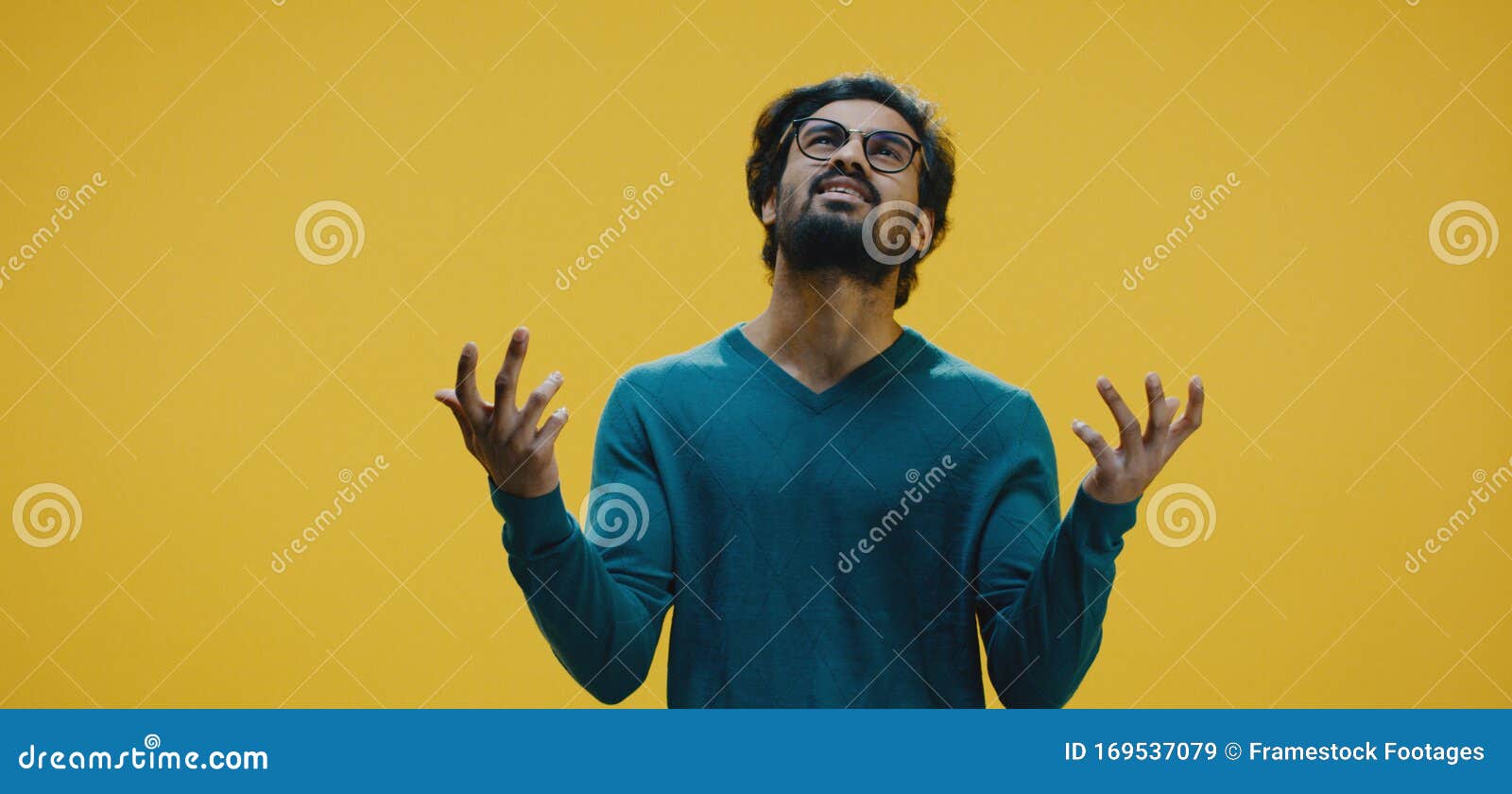 Young Man Expressing Anger and Dissatisfaction Stock Image - Image of ...