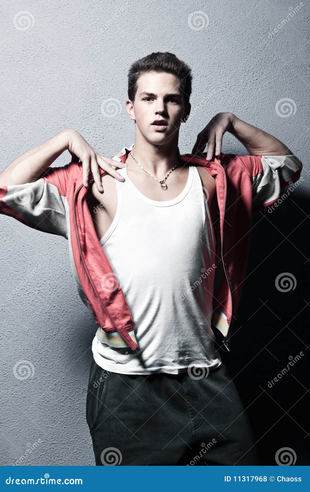 Young man fashion stock photo. Image of shadow, stand - 11317968