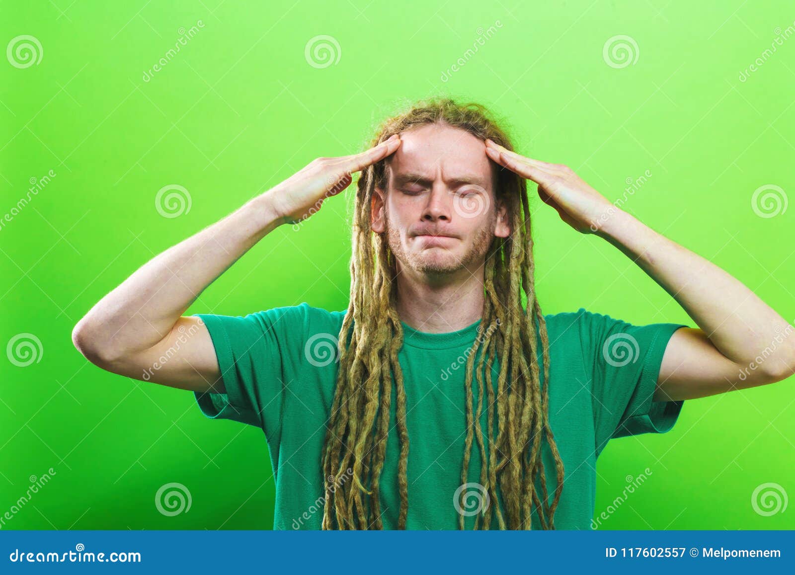 Young Man Feeling Stressed Out Stock Image - Image of face, people ...