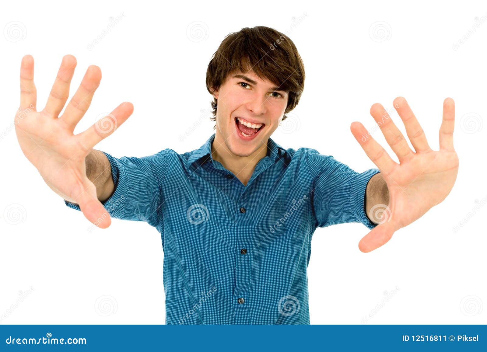 Young man gesturing stock image. Image of enthusiasm - 12516811 Young man gesturing stock image. Image of enthusiasm - 12516811