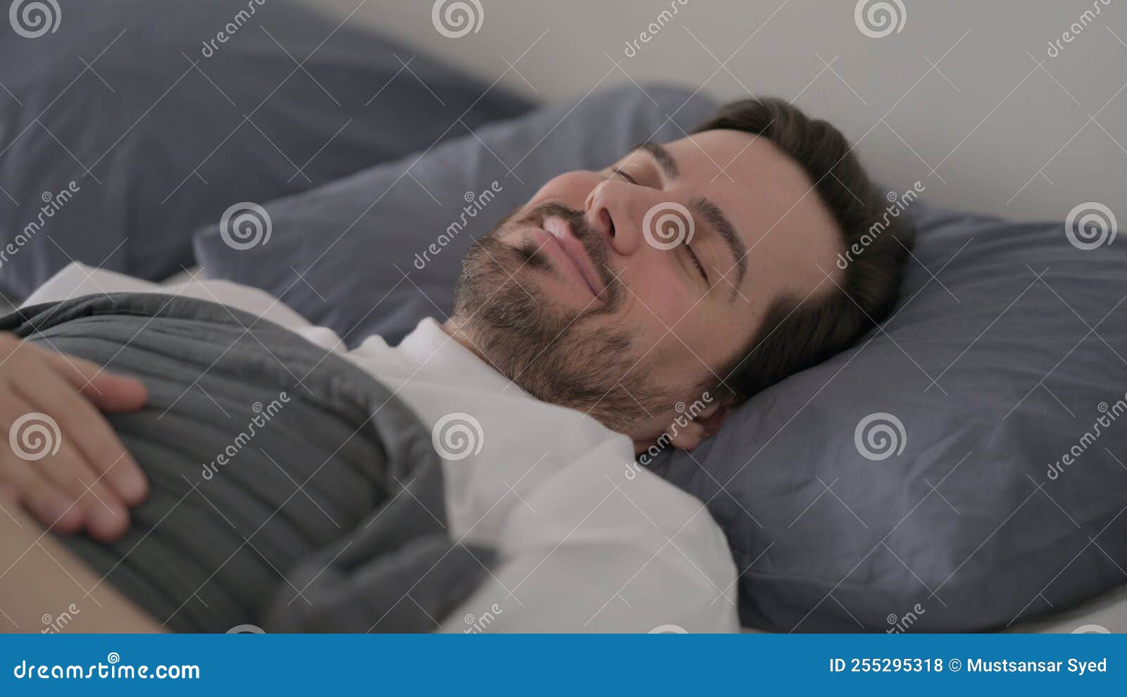 Young Man Going To Bed, Sleeping Stock Photo - Image of overburdened ...