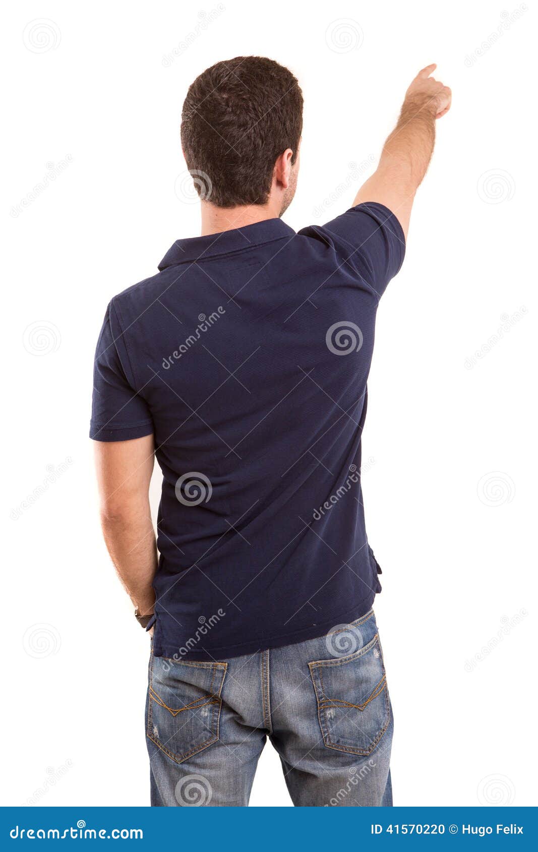 Young man stock photo. Image of back, backside, model - 41570220