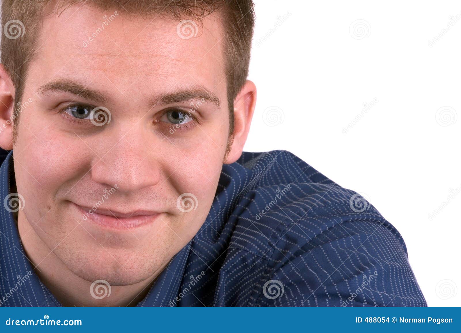 Young Man(Isolated) stock photo. Image of isolated, portrait - 488054