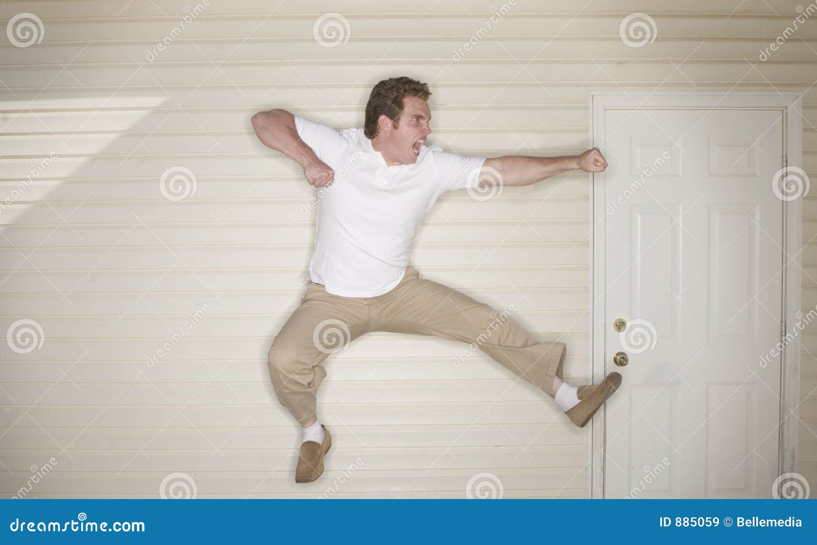 Young man jumping stock image. Image of copy, stop, action - 885059