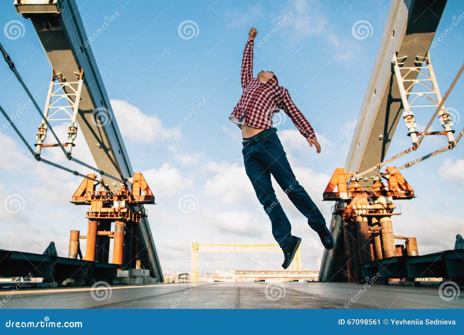 Urban Bridge Roads With Traffic In Gloomy Rainy Weather, Dark Toned ...