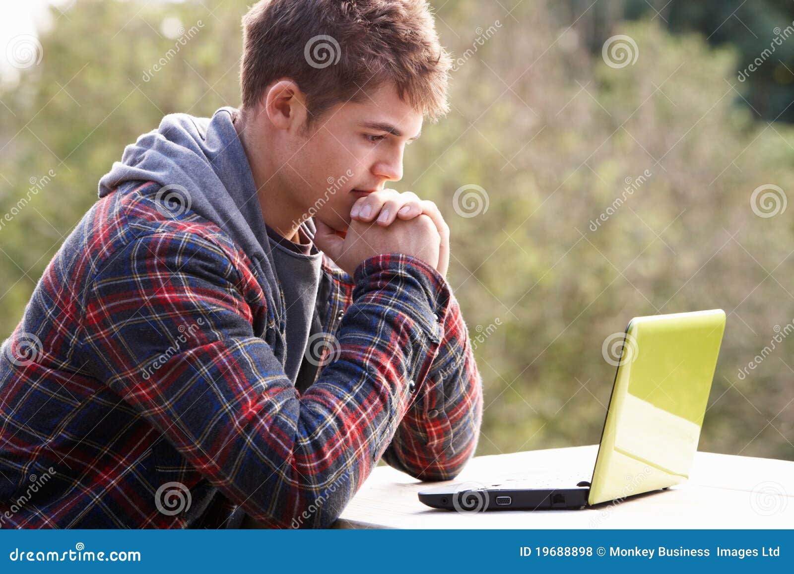 Young Man with Laptop Computer Stock Photo - Image of male, computer ... Young Man with Laptop Computer Stock Photo - Image of male, computer ...