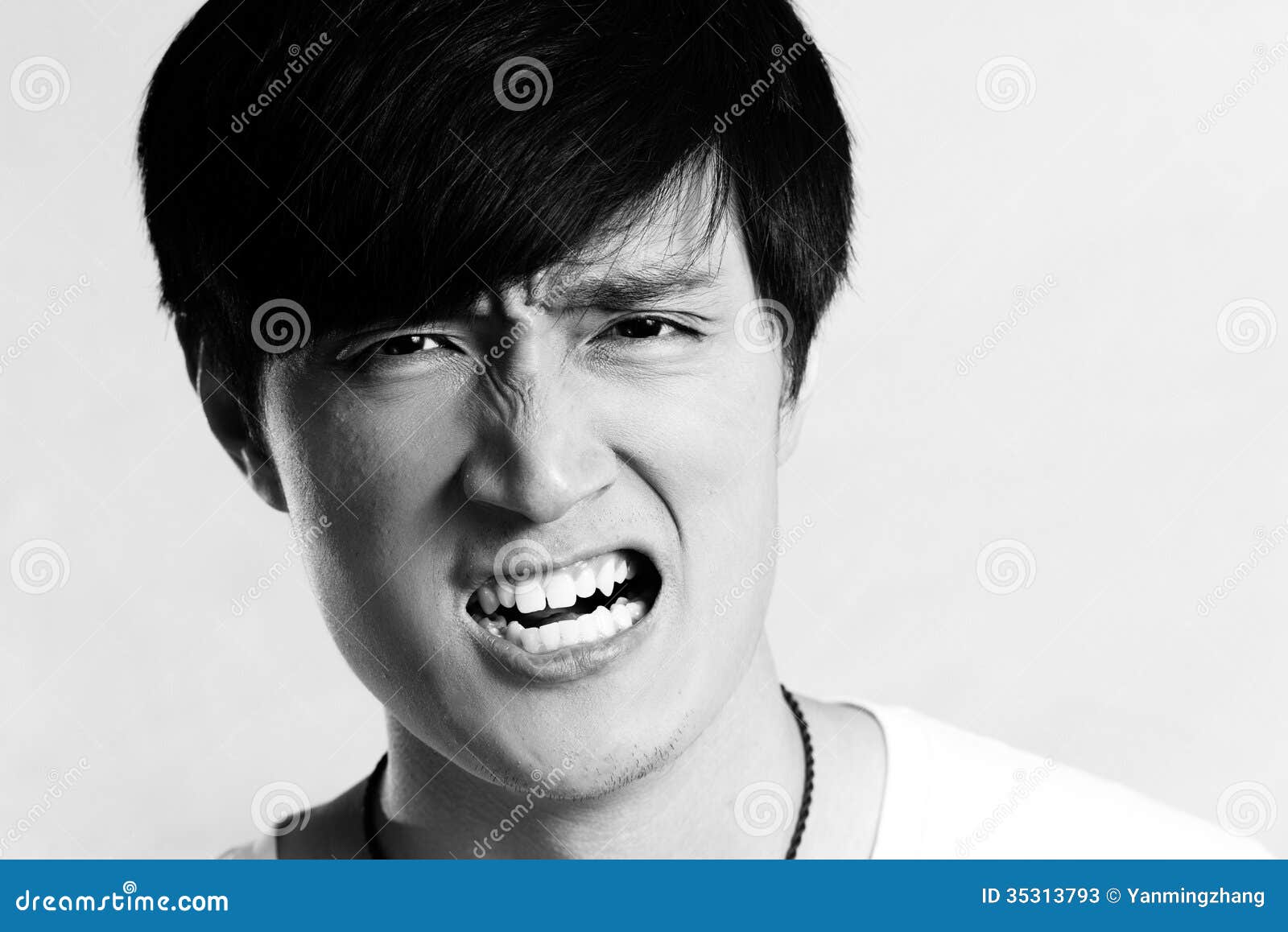 Young man looking angry stock image. Image of fear, outrage - 35313793
