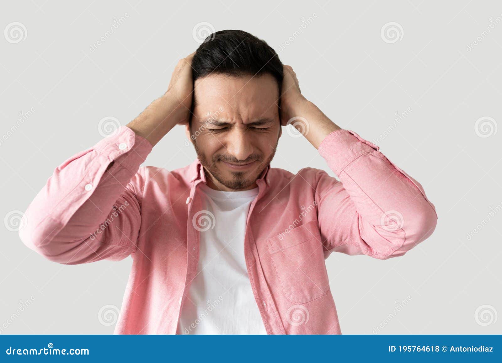 Young Man Looking Annoyed and Stressed Stock Photo - Image of ...