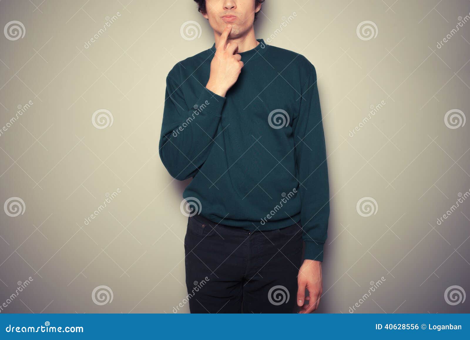 Young Man is Looking Confused Stock Photo - Image of young, confusion ...