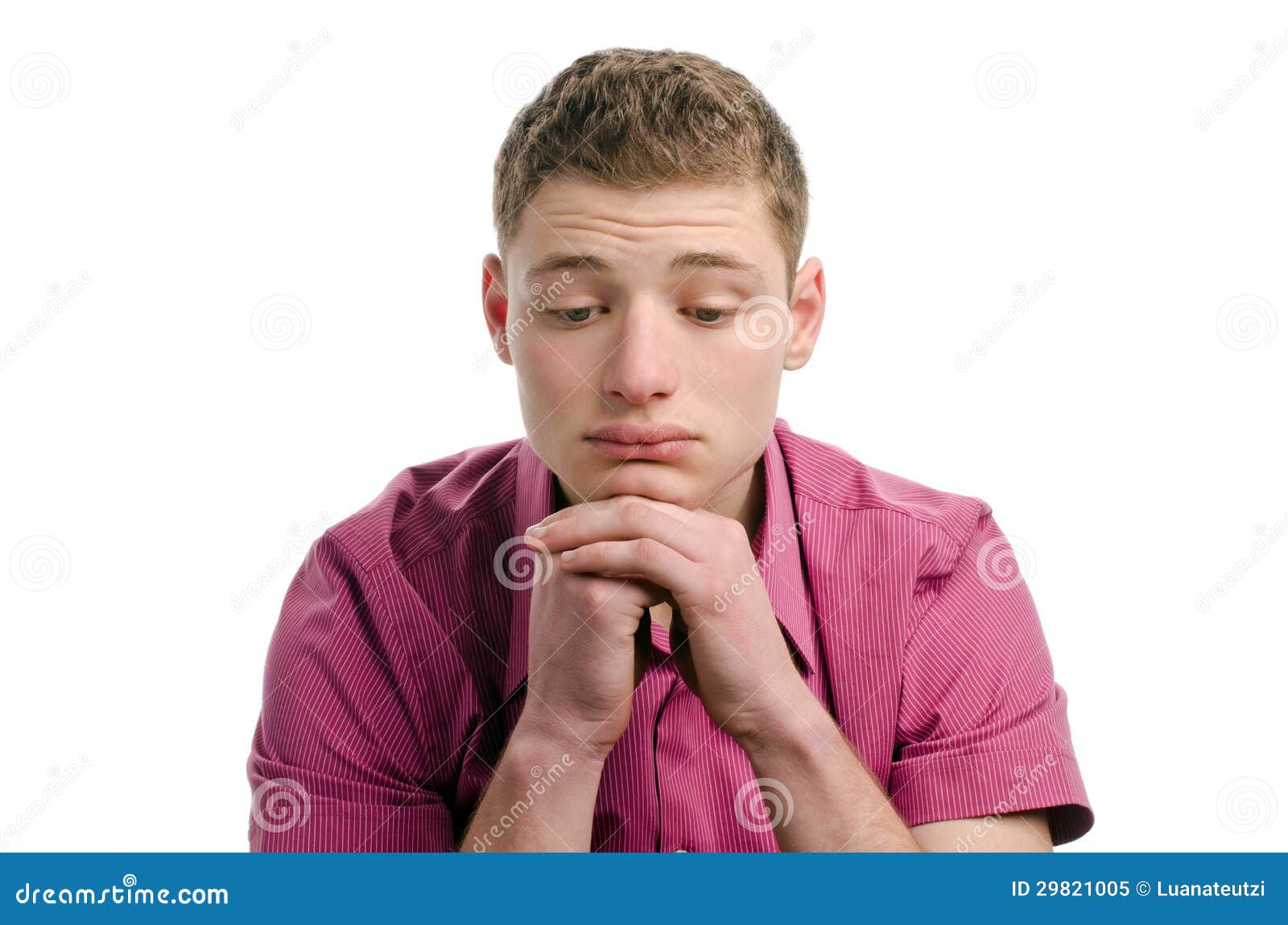 Thinking, Not Happy, Disappointed... Stock Image - Image of funny ...