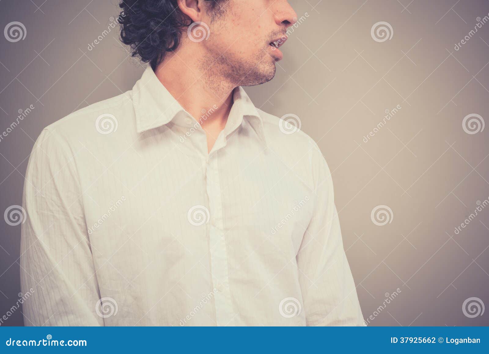 Young man looking stock photo. Image of male, tinted - 37925662
