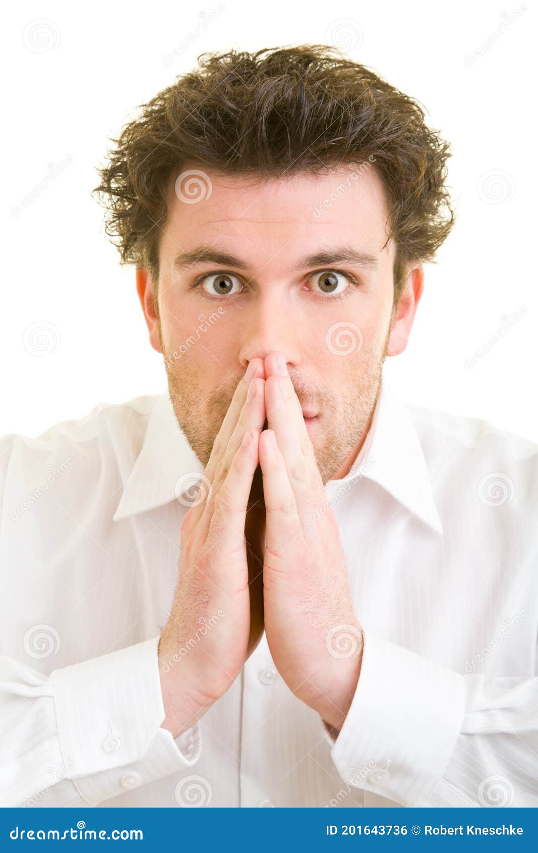 Tension stock photo. Image of caucasian, beard, exciting - 201643736