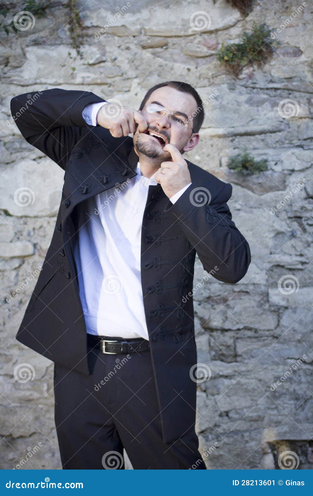 Young man making faces stock image. Image of hungarian - 28213601