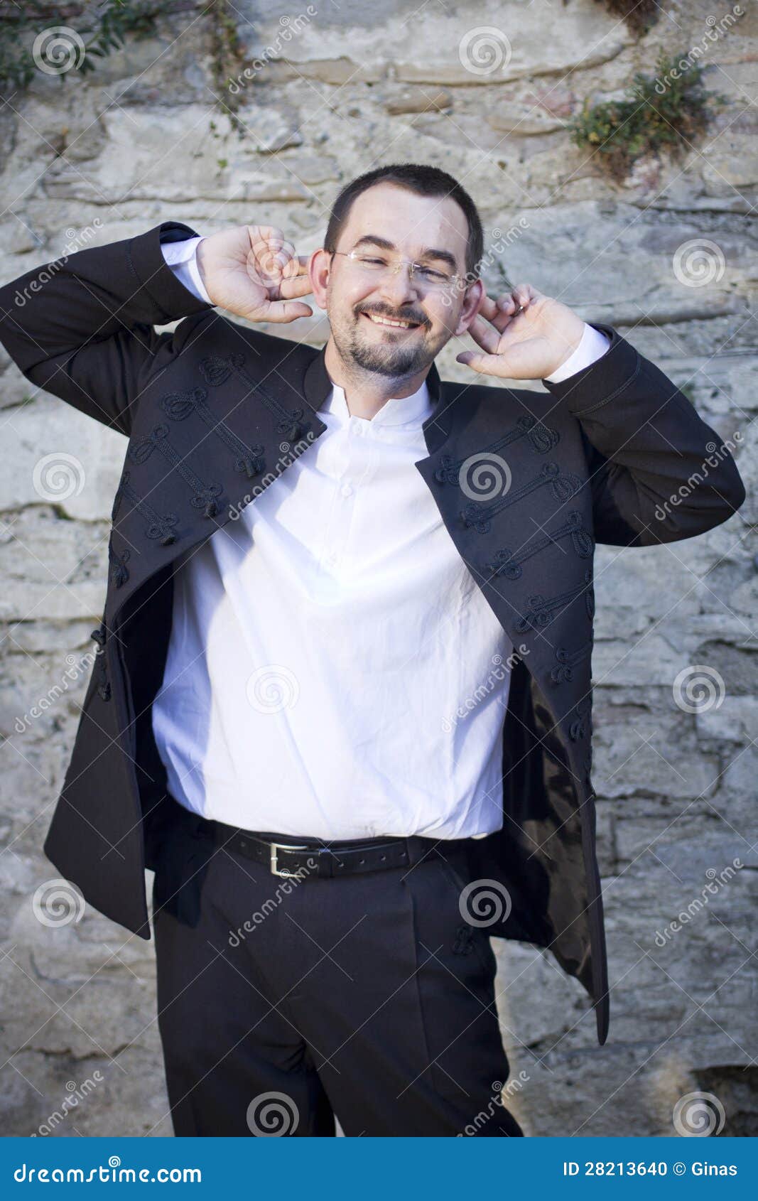 Young man making faces stock photo. Image of outside - 28213640
