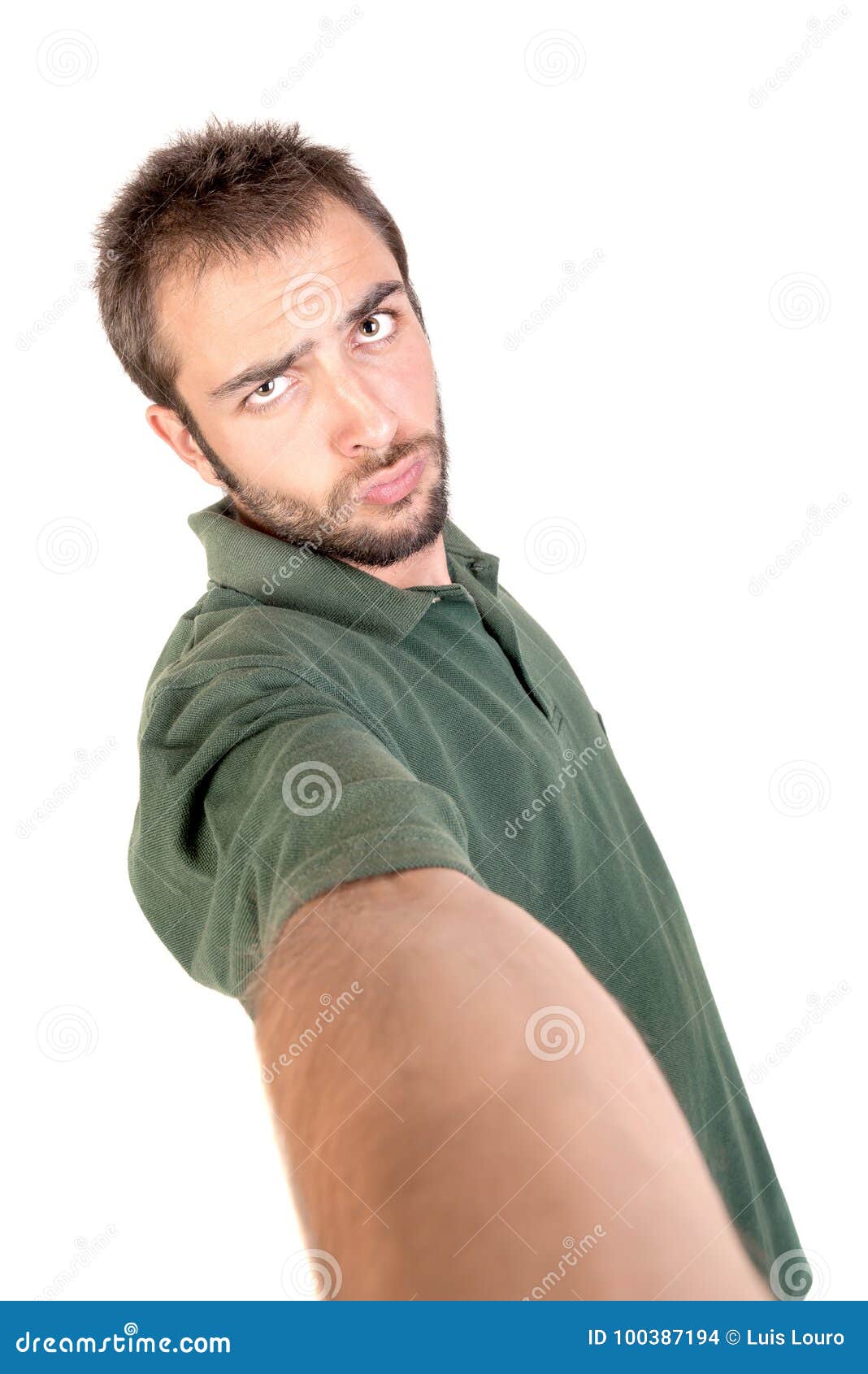 Young man expressions stock photo. Image of white, mood - 100387194