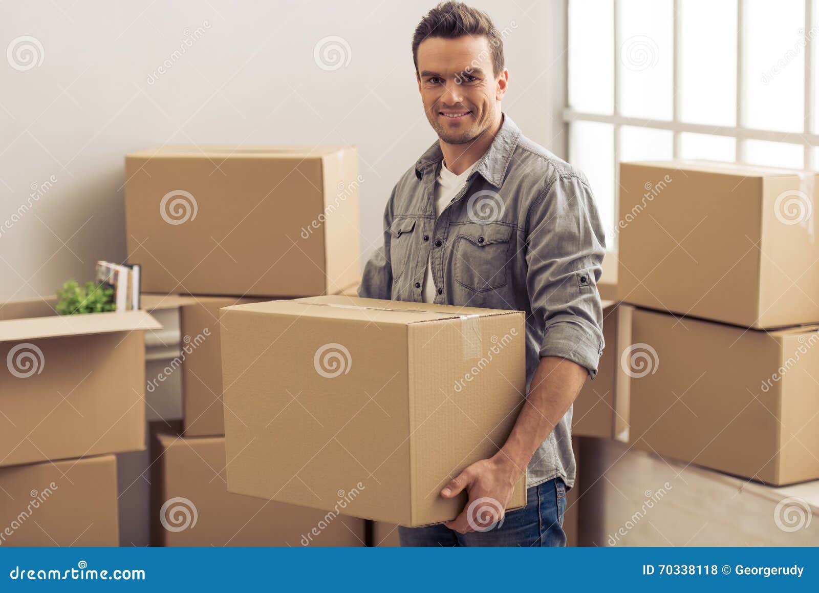 Young man moving stock photo. Image of modern, person - 70338118