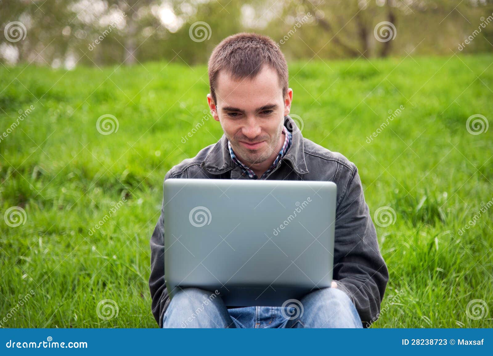 Young man with notebook stock image. Image of student - 28238723