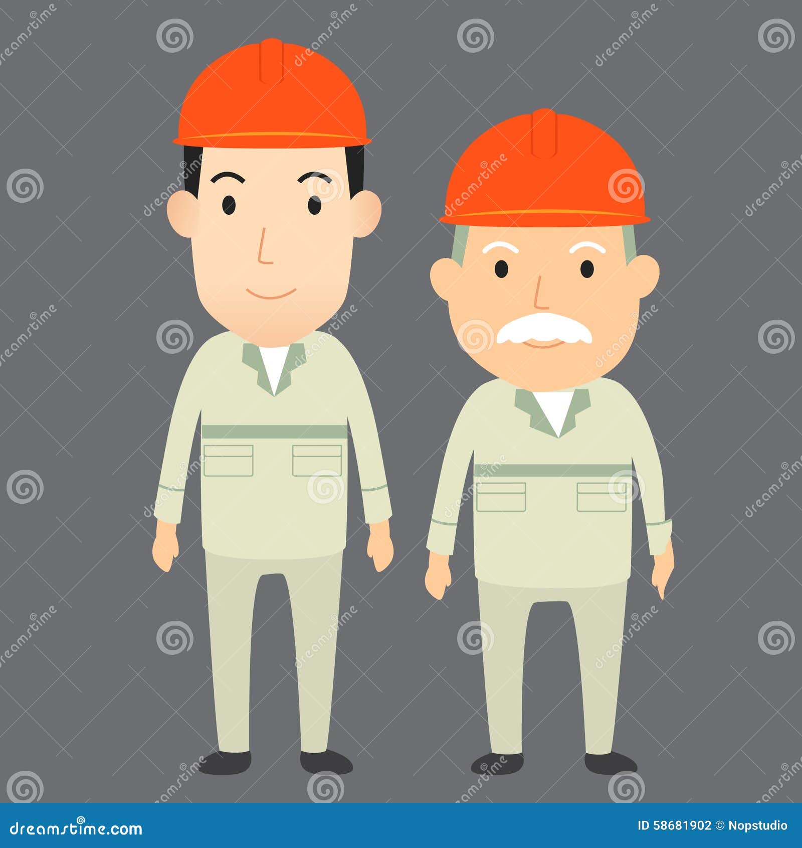 Engineer Cartoon Illustration | CartoonDealer.com #65245628