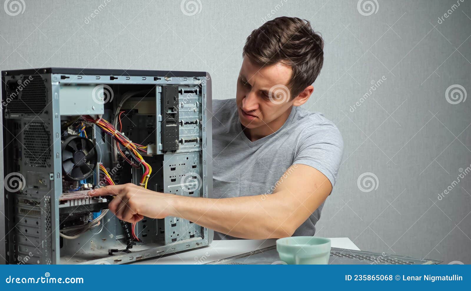 Dusty Computer Parts Royalty-Free Stock Photography | CartoonDealer.com ...