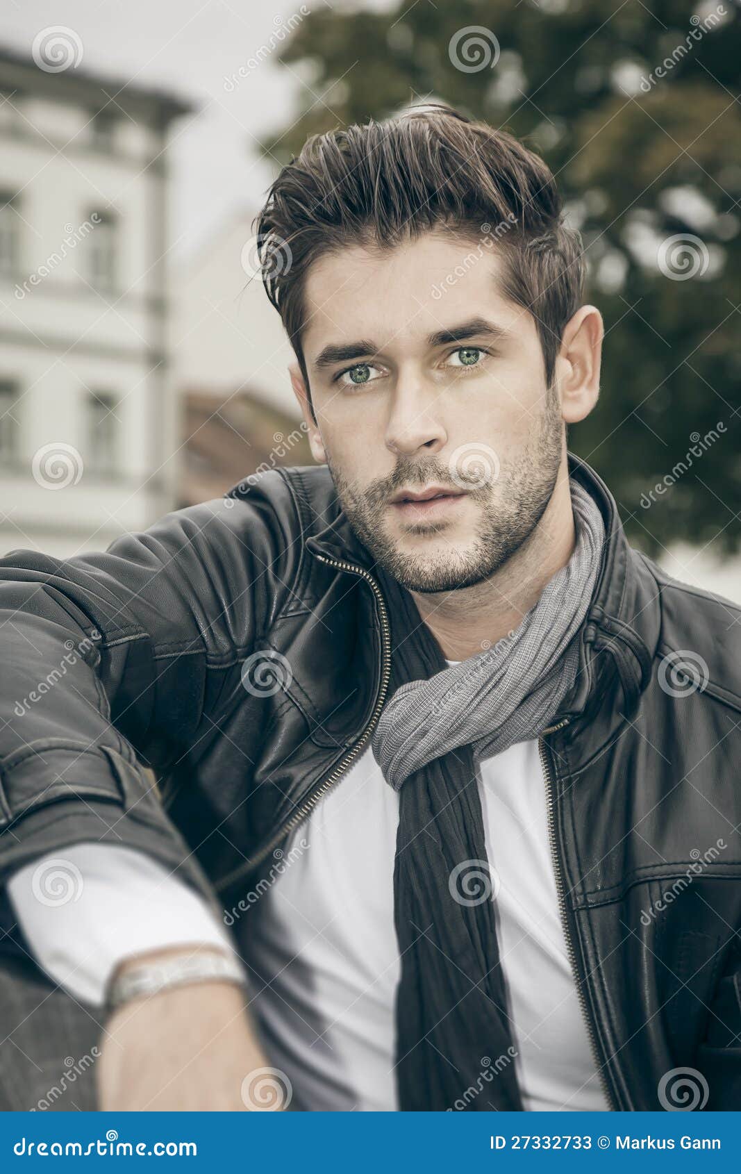 Young man outdoor stock image. Image of adult, natural - 27332733