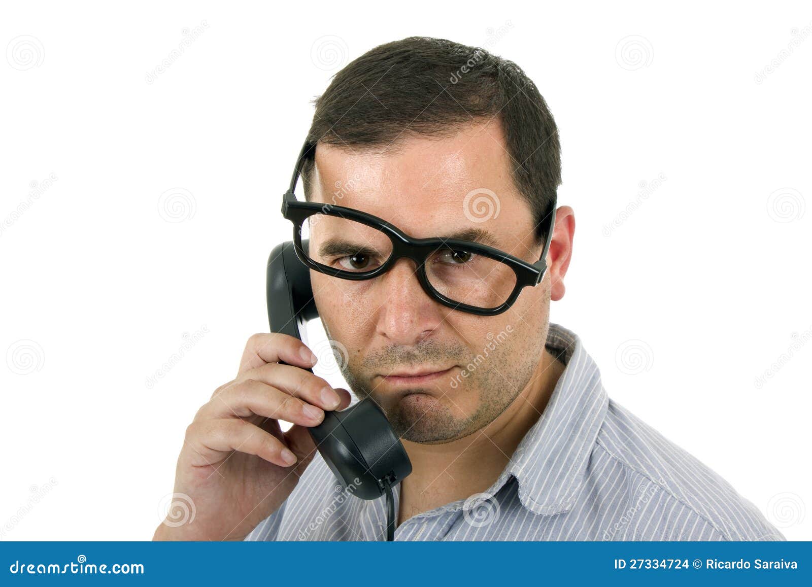 Young man with a phone stock photo. Image of adult, cell - 27334724