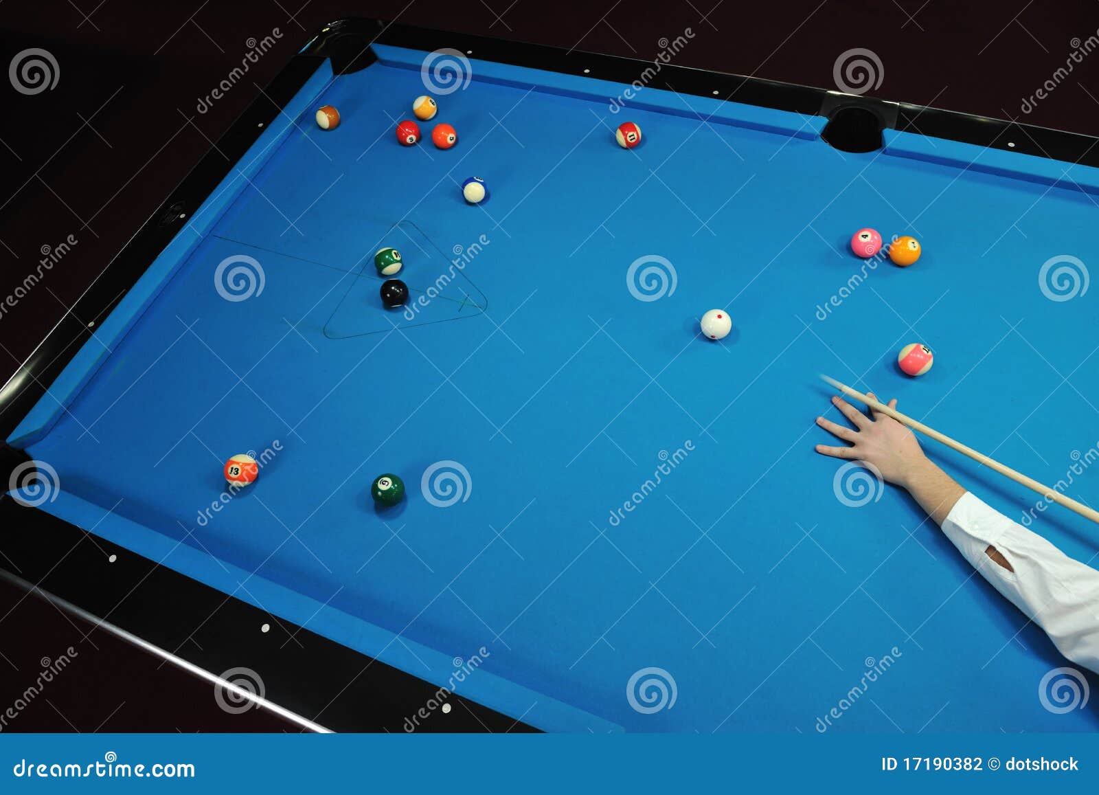Young Man Play Pro Billiard Game Stock Photo - Image of play, pool ...