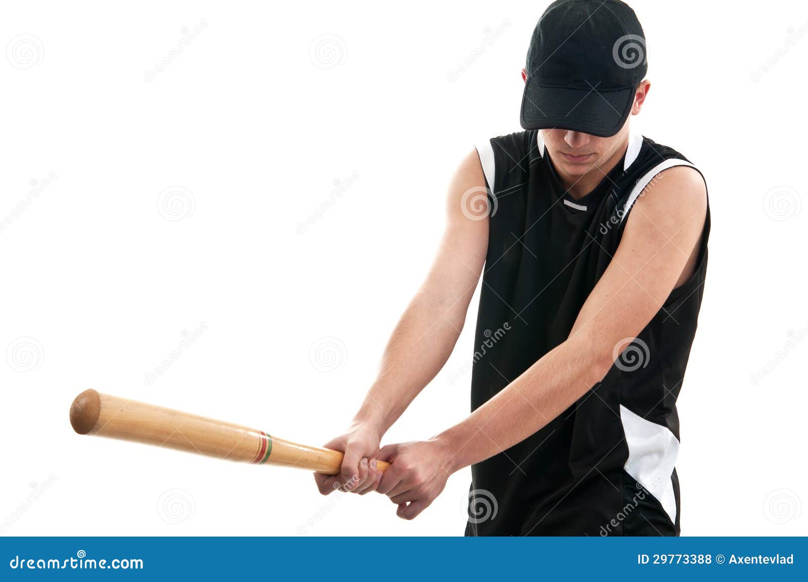 Young man playing baseball stock photo. Image of batting - 29773388