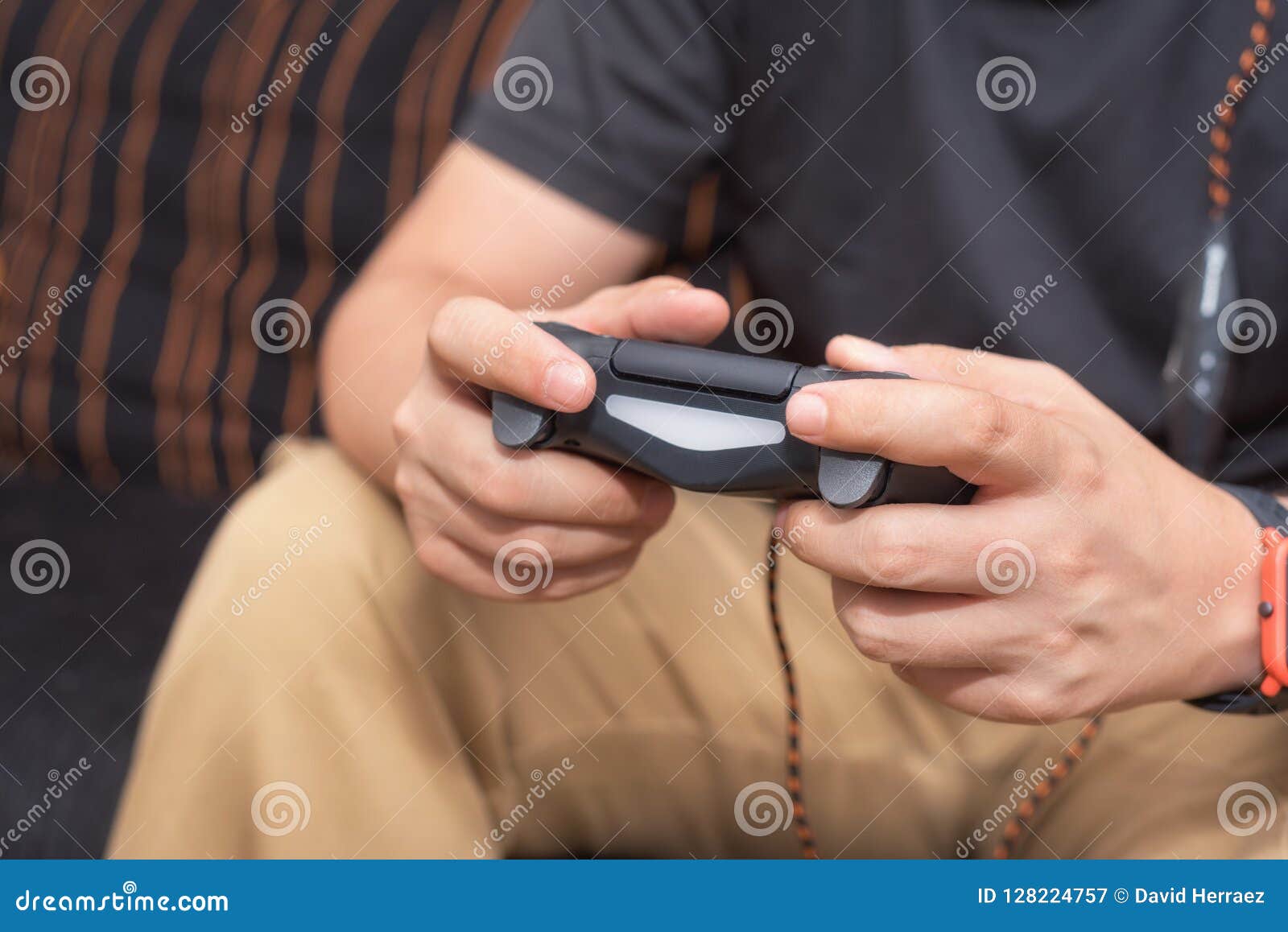 Young Man Playing Video Games Stock Image - Image of gaming ...