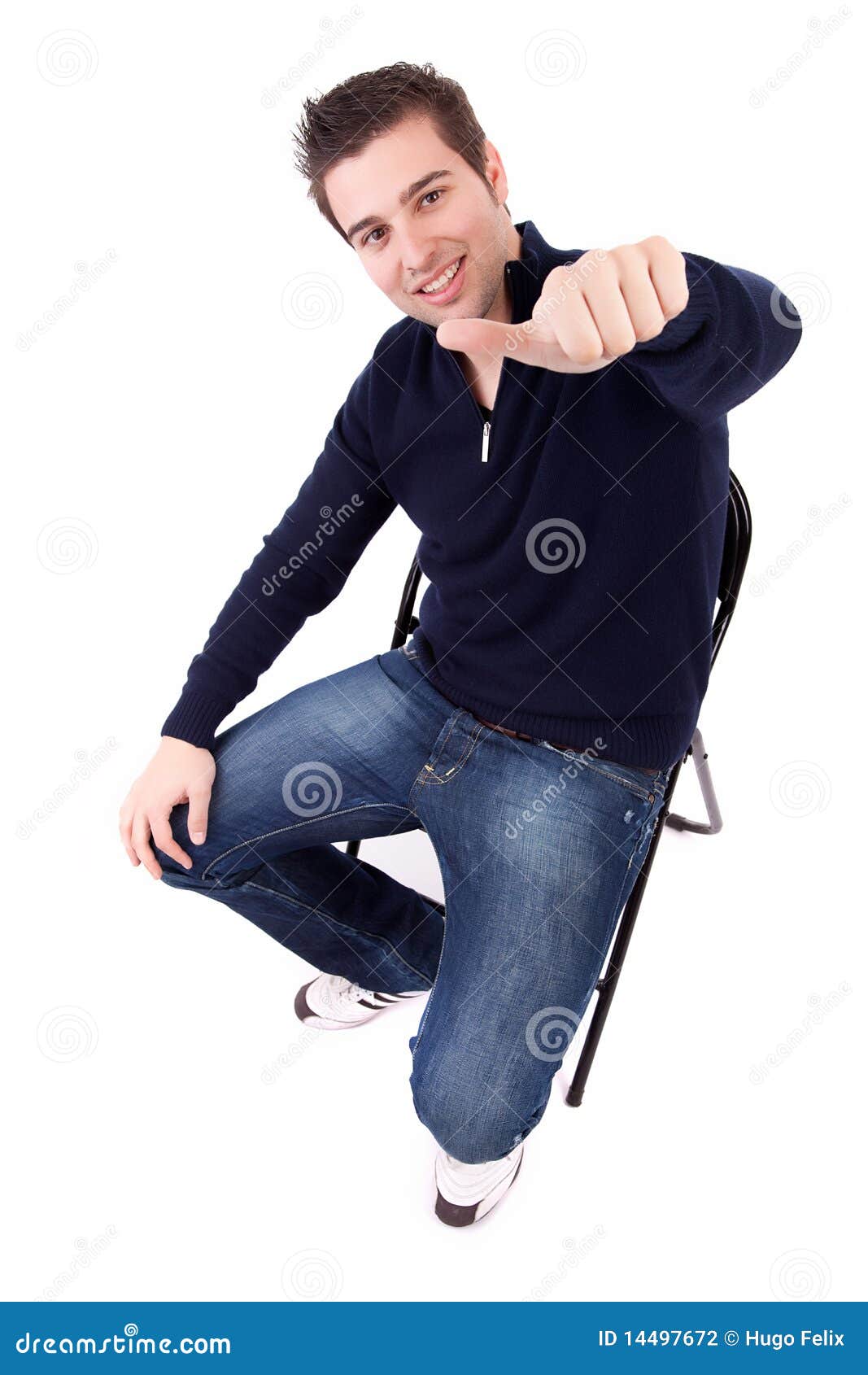 Young man posing stock photo. Image of modern, expression - 14497672