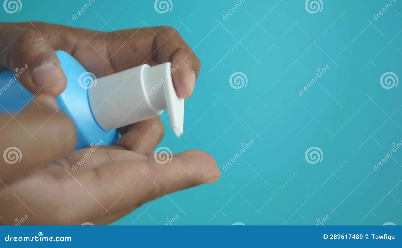 Young Man Pouring Moisturizing Cream from a Container Stock Video ...