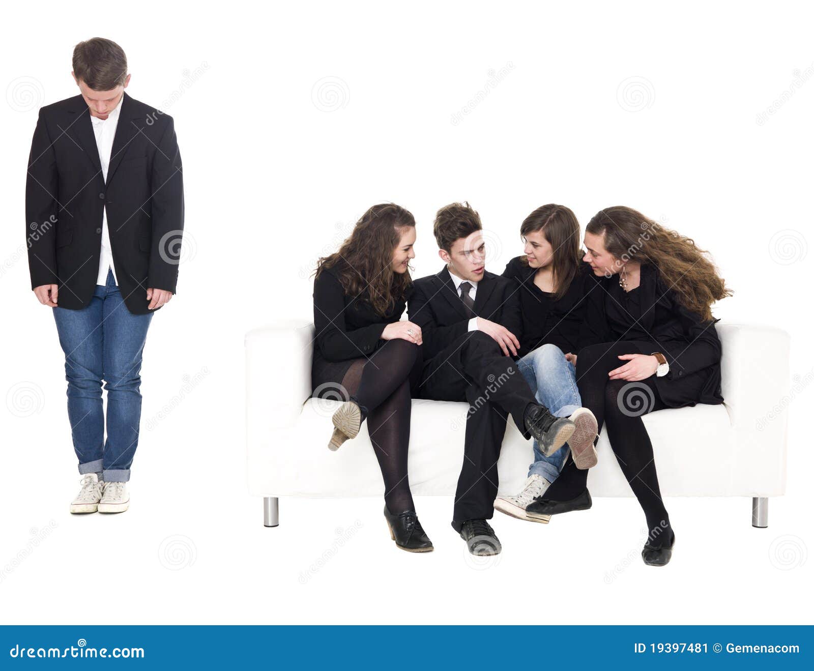 Young man rejected stock image. Image of lifestyles, people - 19397481